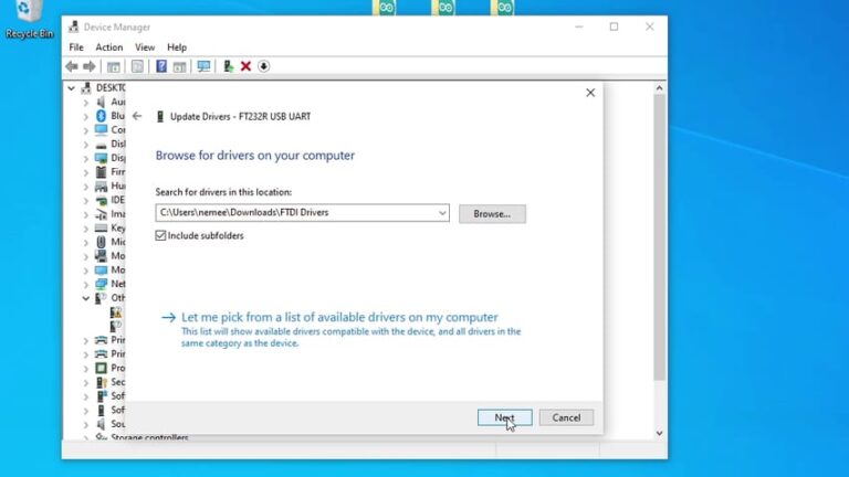 How to install FTDI drivers | FT232RL - NematicsLab