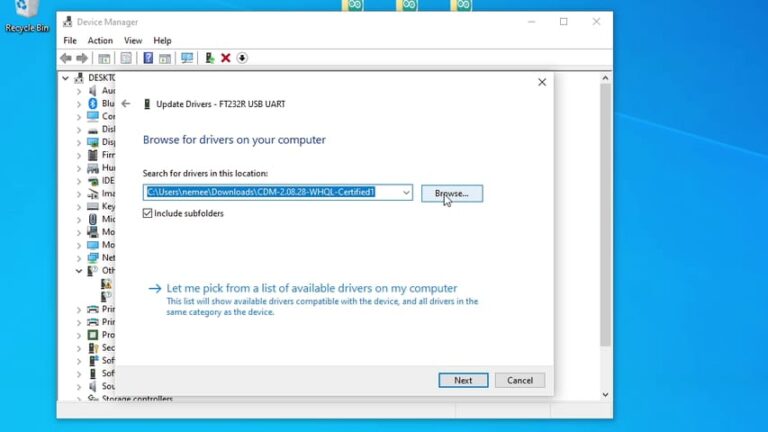 How to install FTDI drivers | FT232RL - NematicsLab