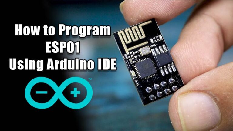 How To Program Esp01 Wi Fi Module Nematicslab